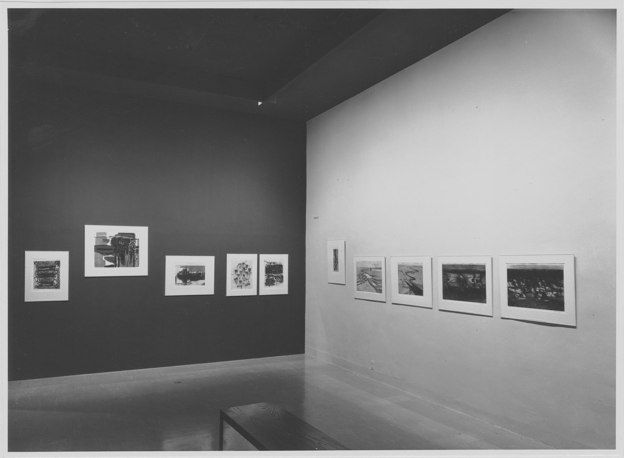 Installation view of the exhibition "European Print Acquisitions." | MoMA