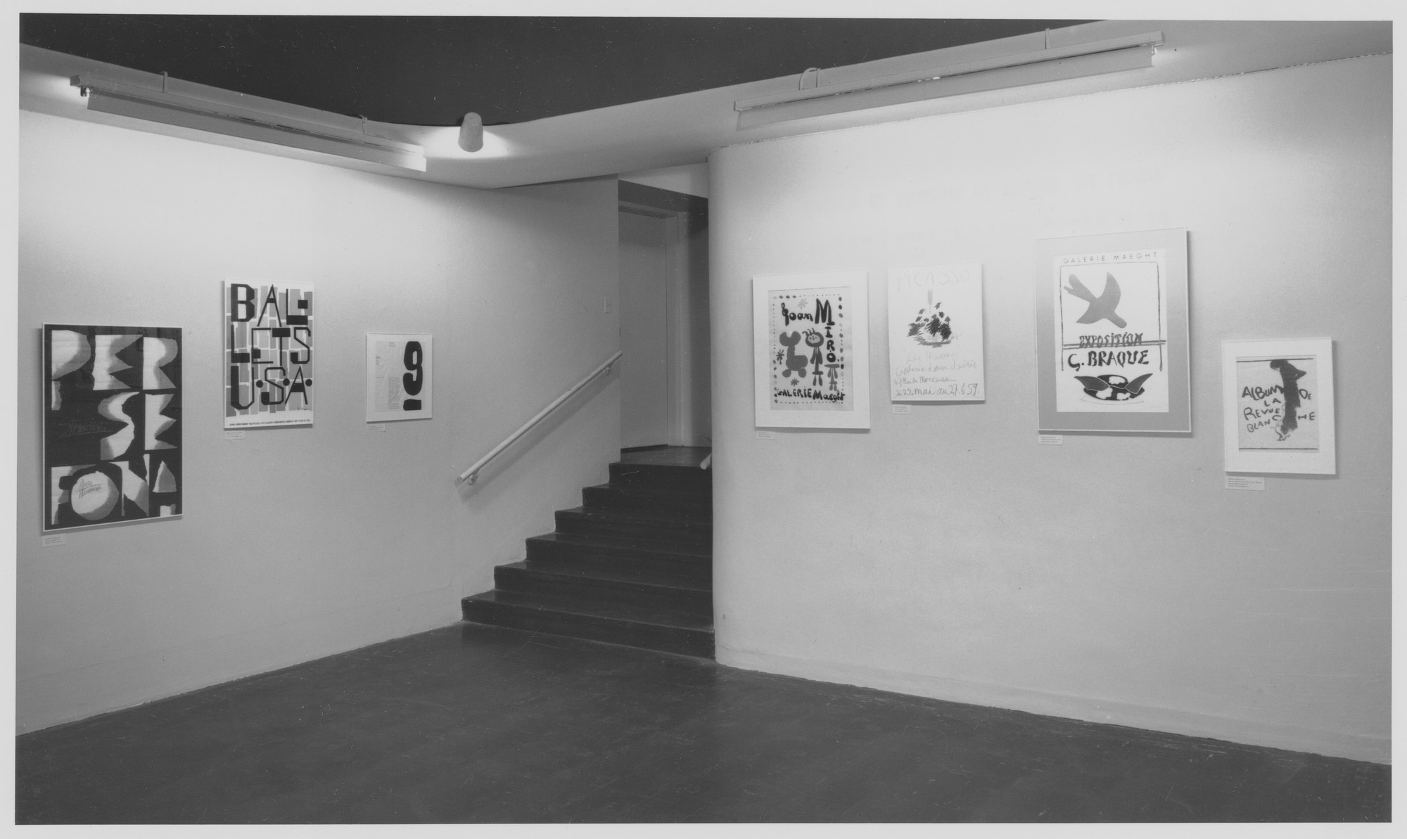 Installation view of the exhibition "Lettering by Hand." | MoMA