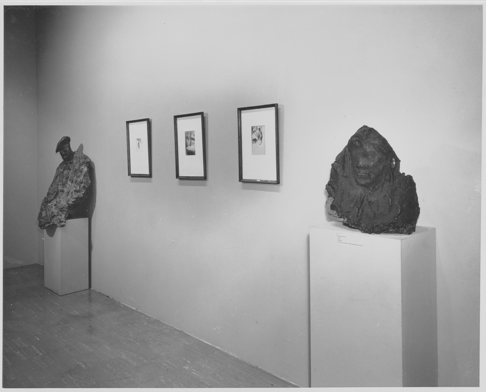 Installation view of the exhibition "Medardo Rosso: 1858-1928." | MoMA