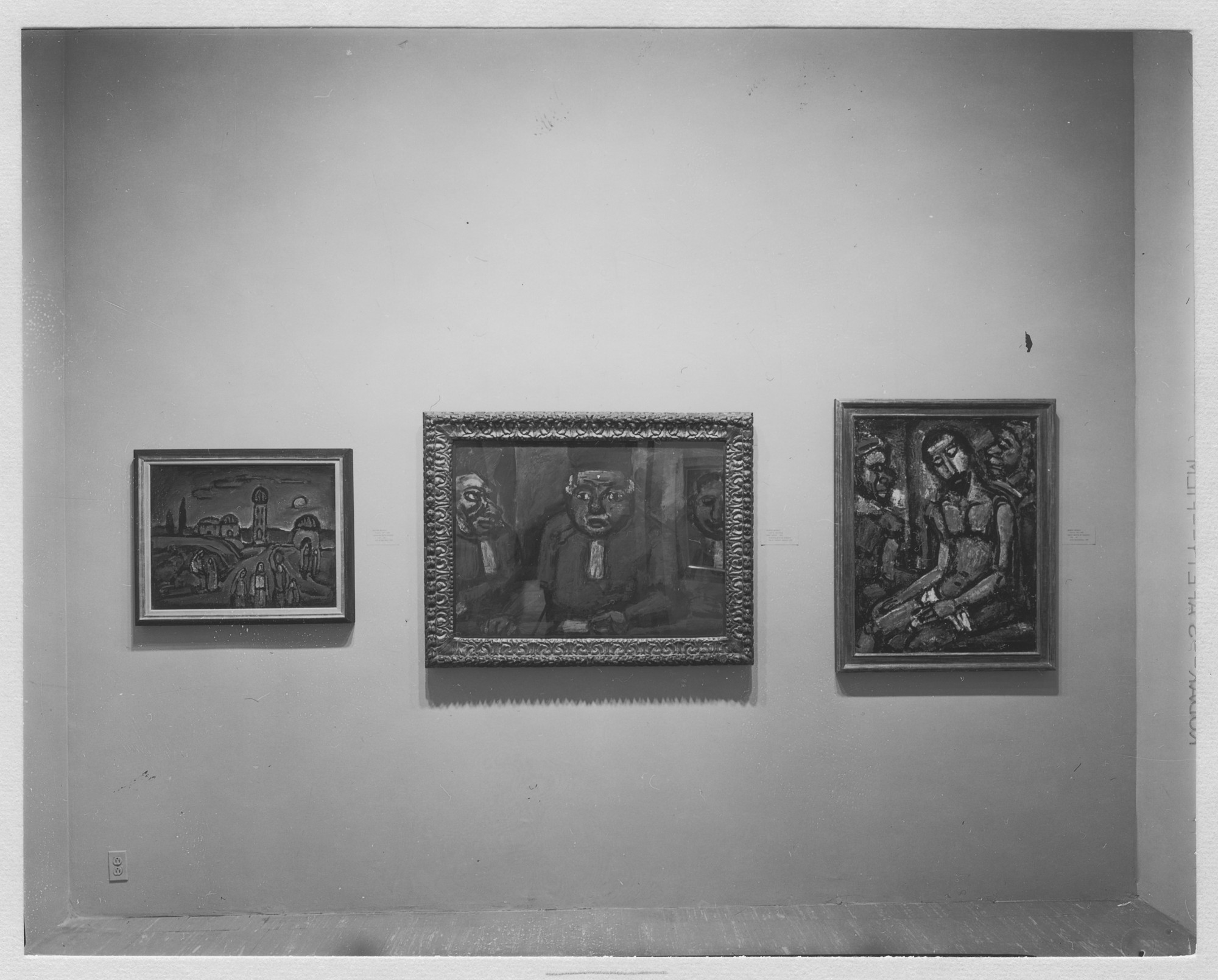 Installation view of the exhibition "Painting and Sculpture from the ...
