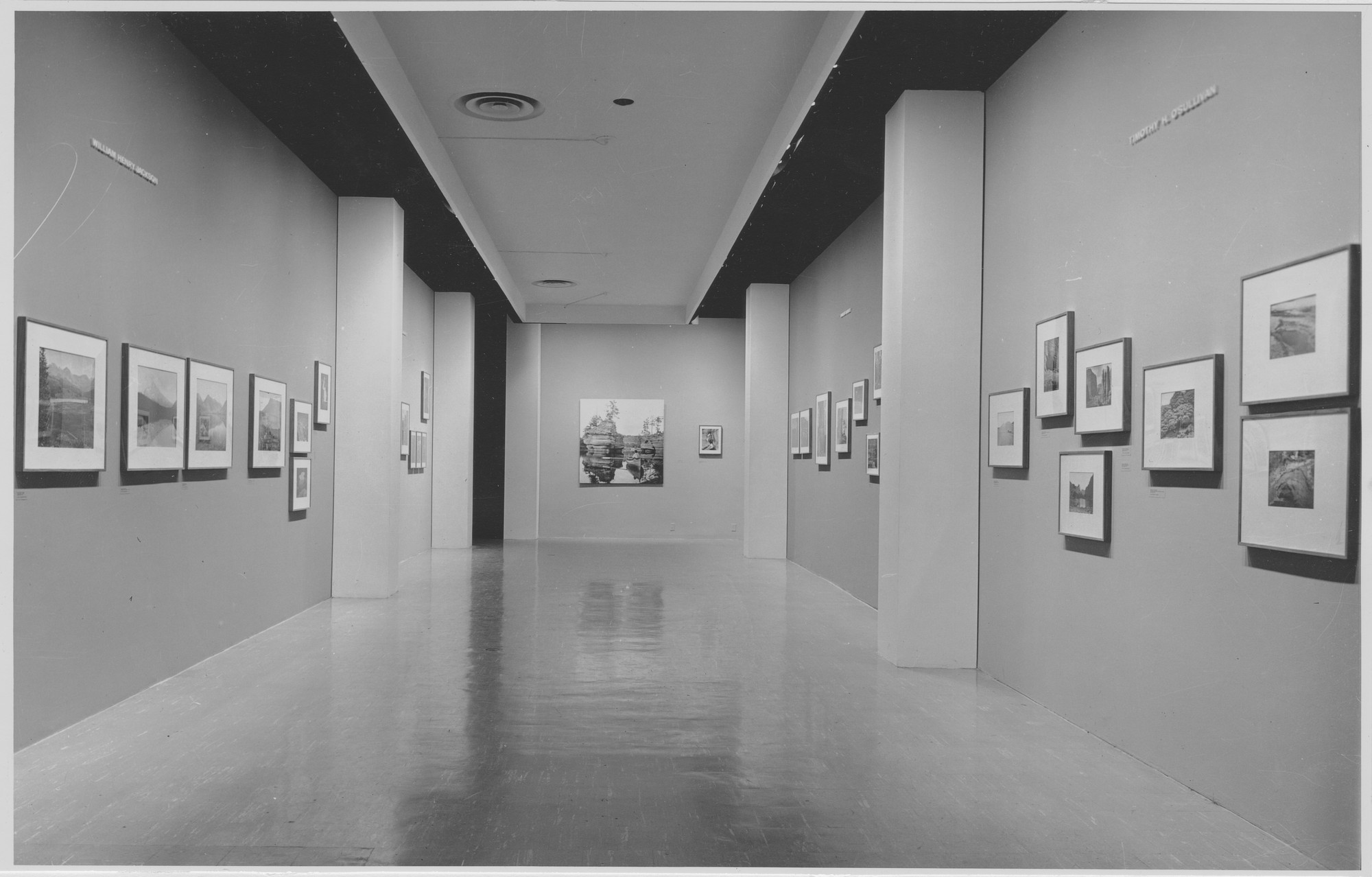Installation view of the exhibition "The Photographer and the American ...