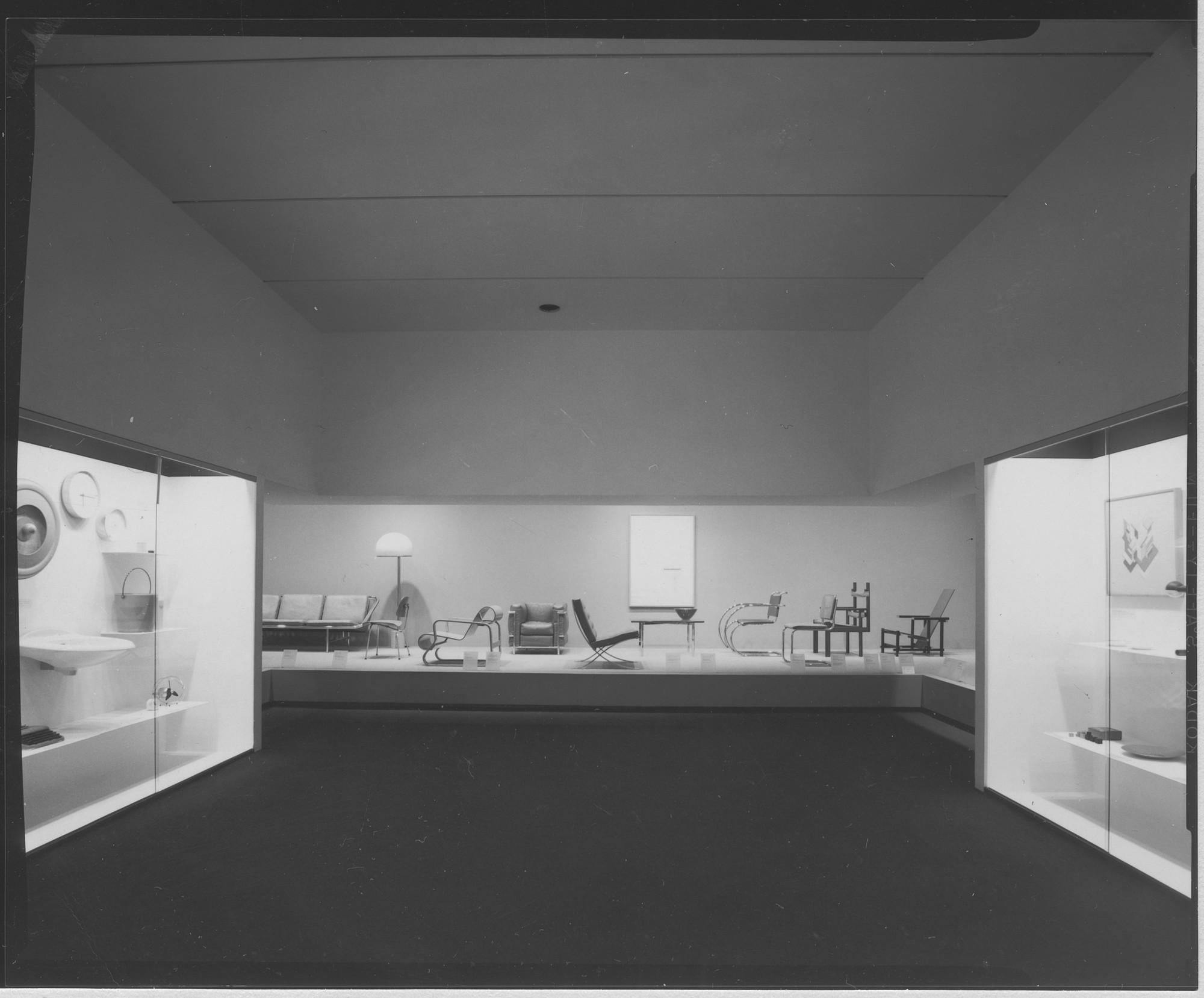 Installation view of the exhibition "Philip L. Goodwin Galleries of ...