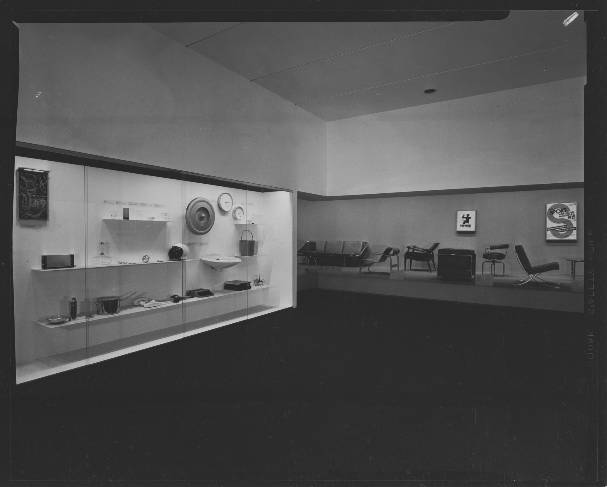Installation view of the exhibition "Philip L. Goodwin Galleries of ...