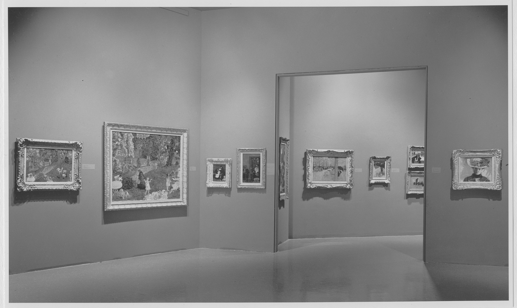 Installation view of the exhibition "Bonnard and His Environment." | MoMA