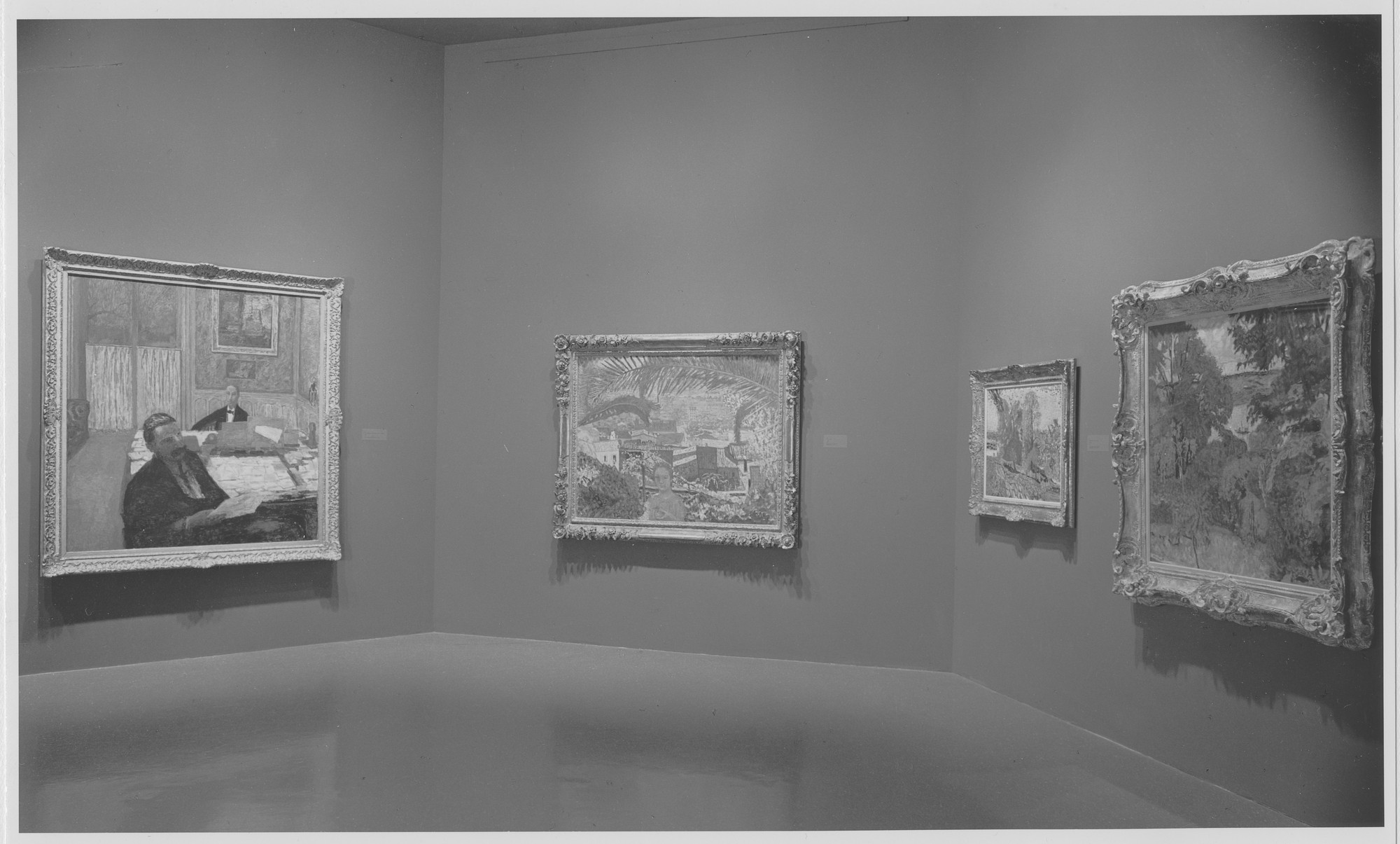 Installation view of the exhibition "Bonnard and His Environment." | MoMA