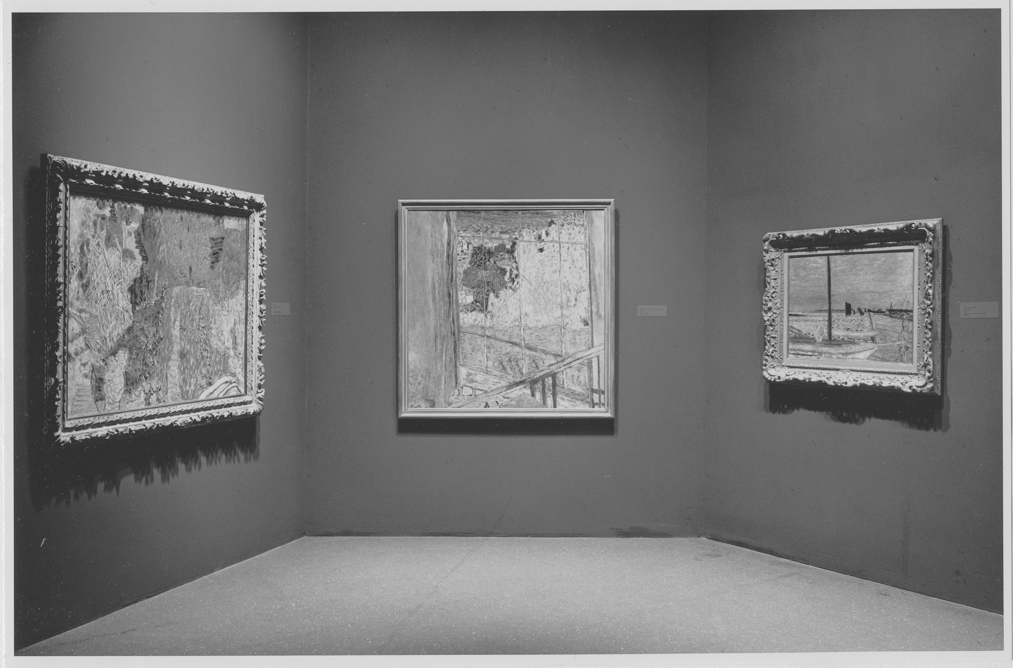 Installation view of the exhibition "Bonnard and His Environment." | MoMA