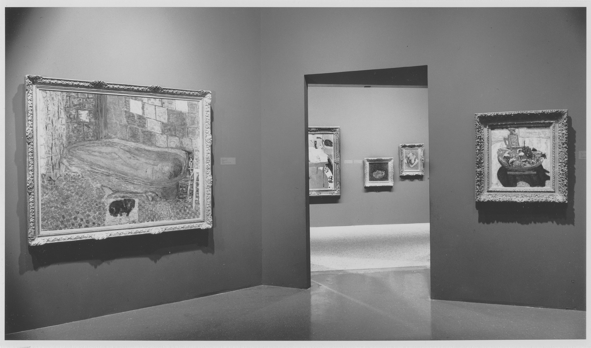 Installation view of the exhibition "Bonnard and His Environment." | MoMA