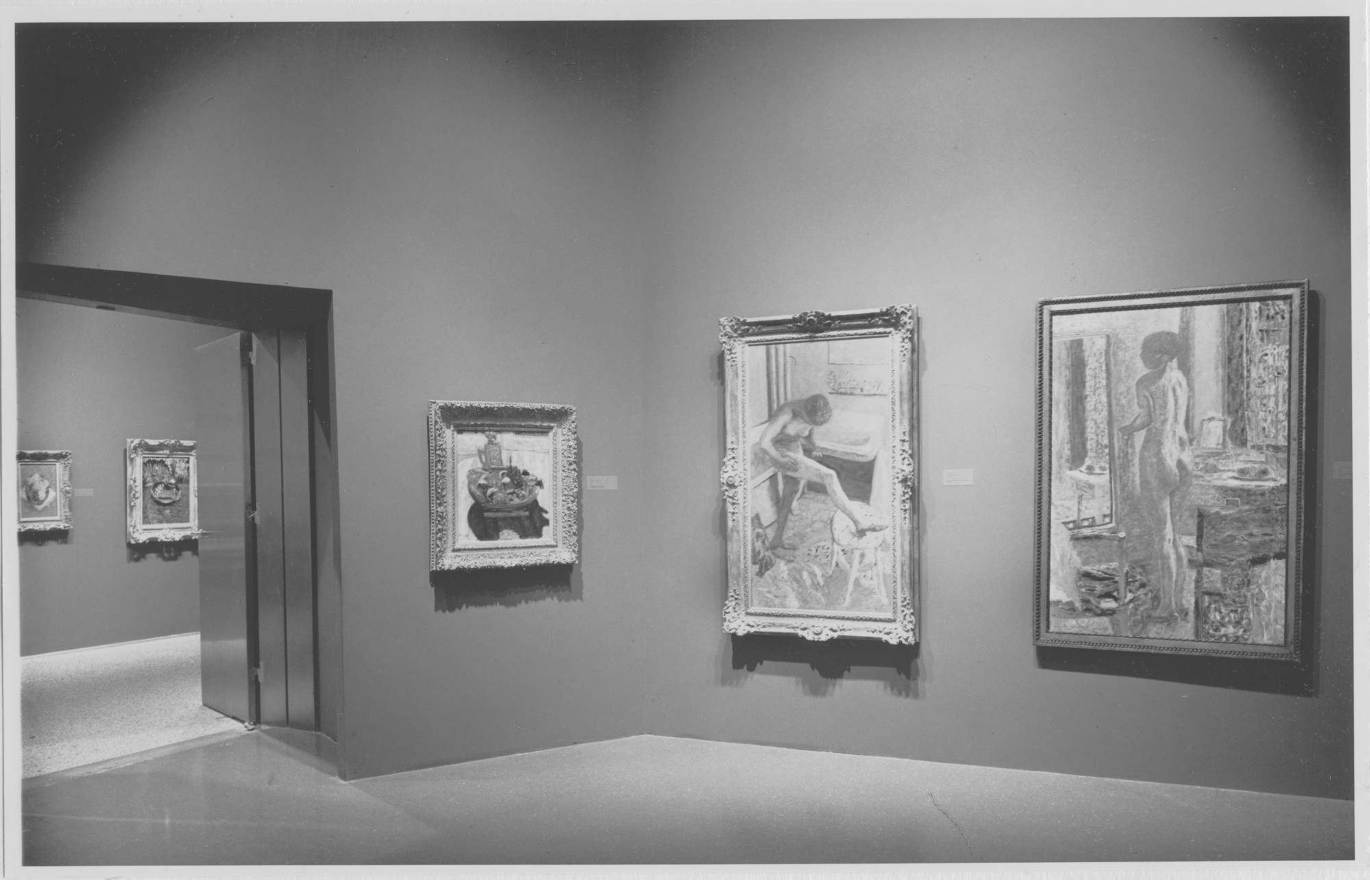 Installation view of the exhibition "Bonnard and His Environment." | MoMA