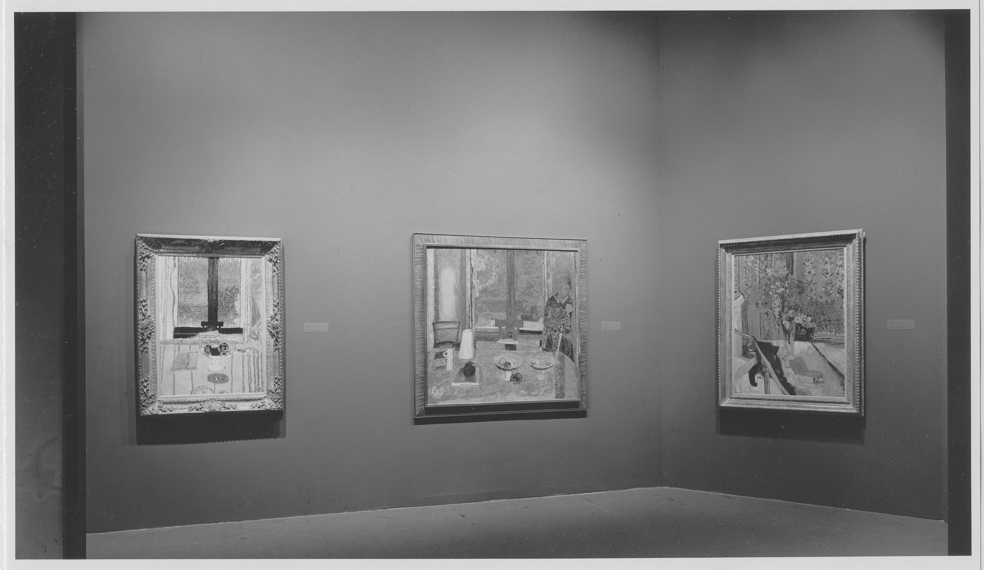 Installation view of the exhibition "Bonnard and His Environment." | MoMA