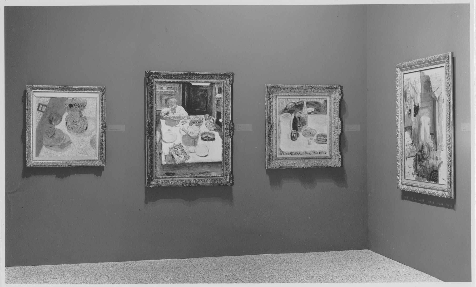 Installation view of the exhibition "Bonnard and His Environment." | MoMA