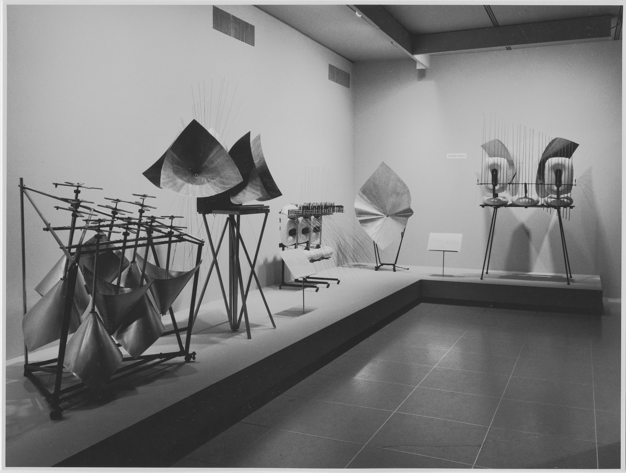 Installation view of the exhibition "Structures for Sound - Musical ...