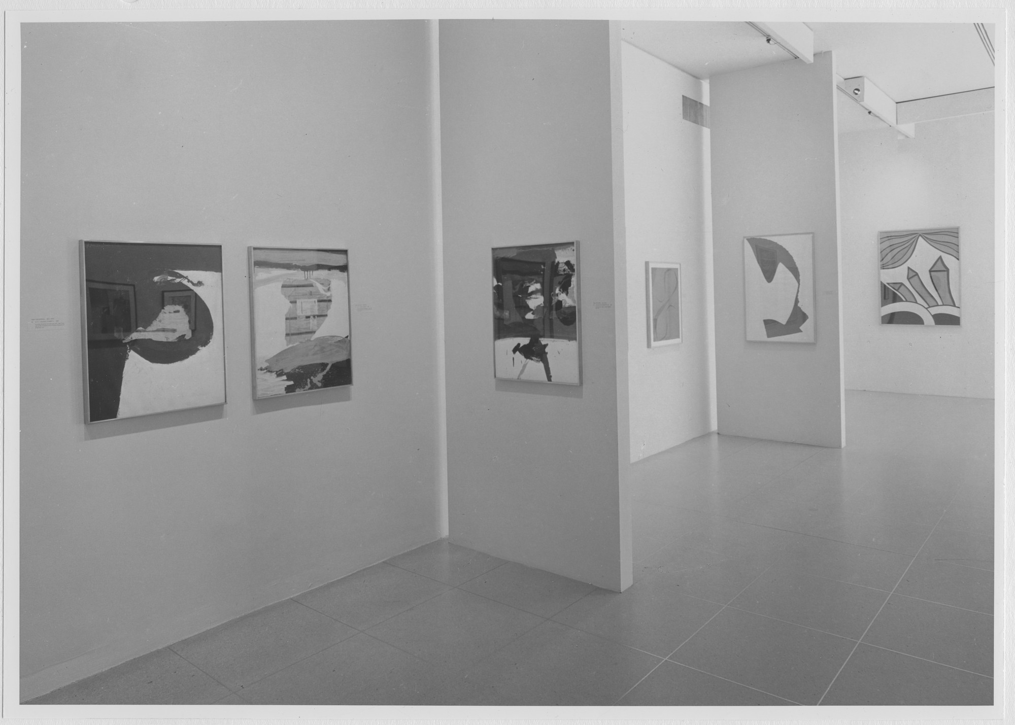 Installation view of the exhibition "American Collages." | MoMA