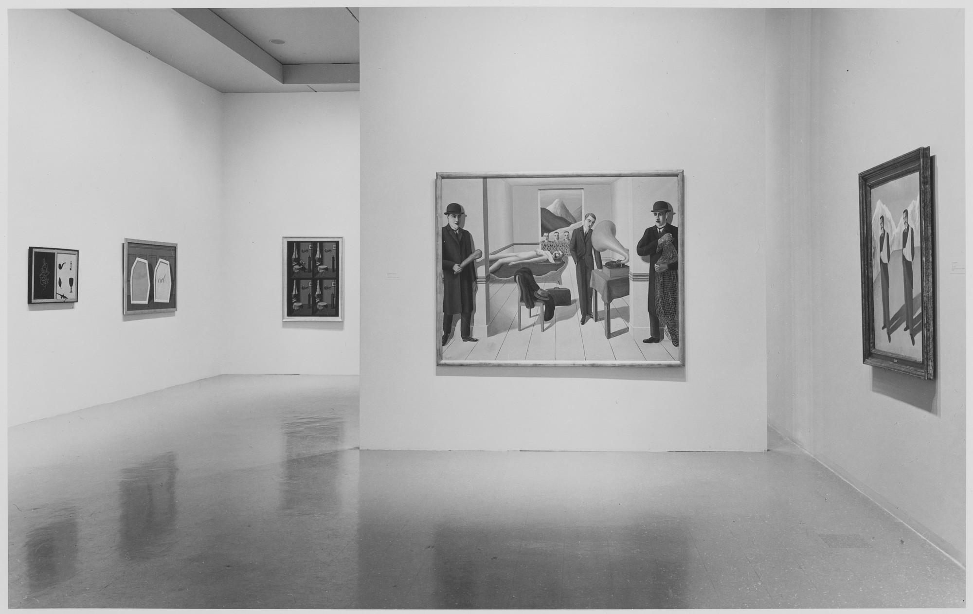 Installation view of the exhibition "René Magritte." | MoMA