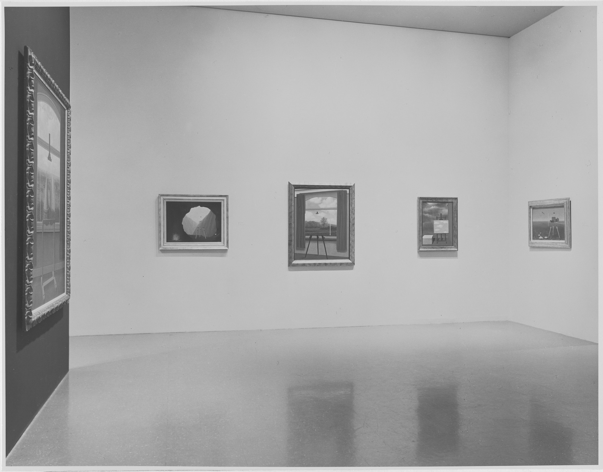 Installation view of the exhibition "René Magritte." | MoMA