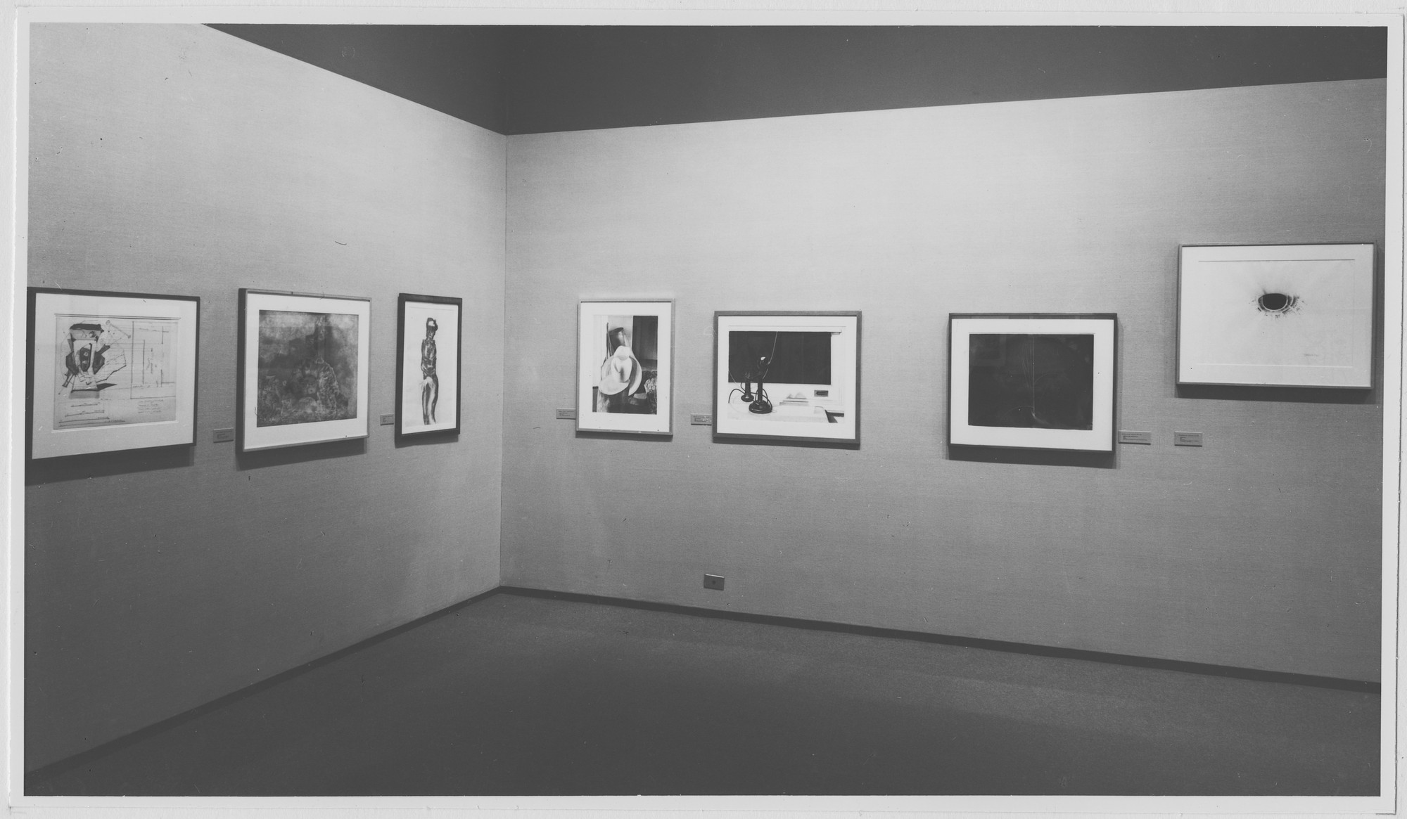Installation view of the exhibition "Drawings from the Museum ...