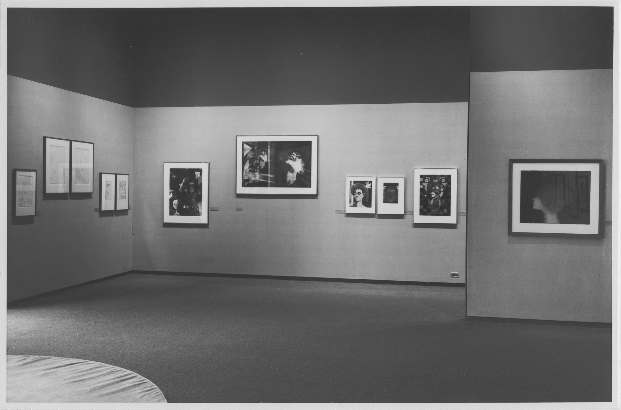 Installation view of the exhibition "Drawings from the Museum ...