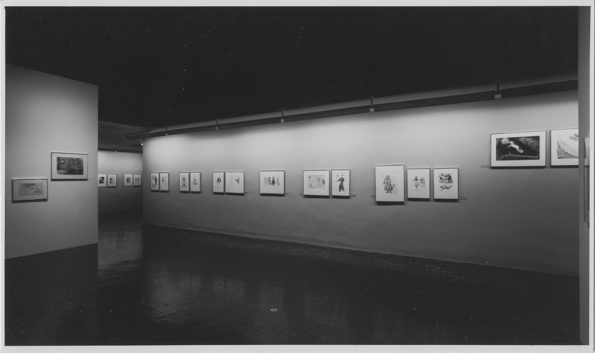 Installation view of the exhibition "Chagall's 'Aleko.'" | MoMA