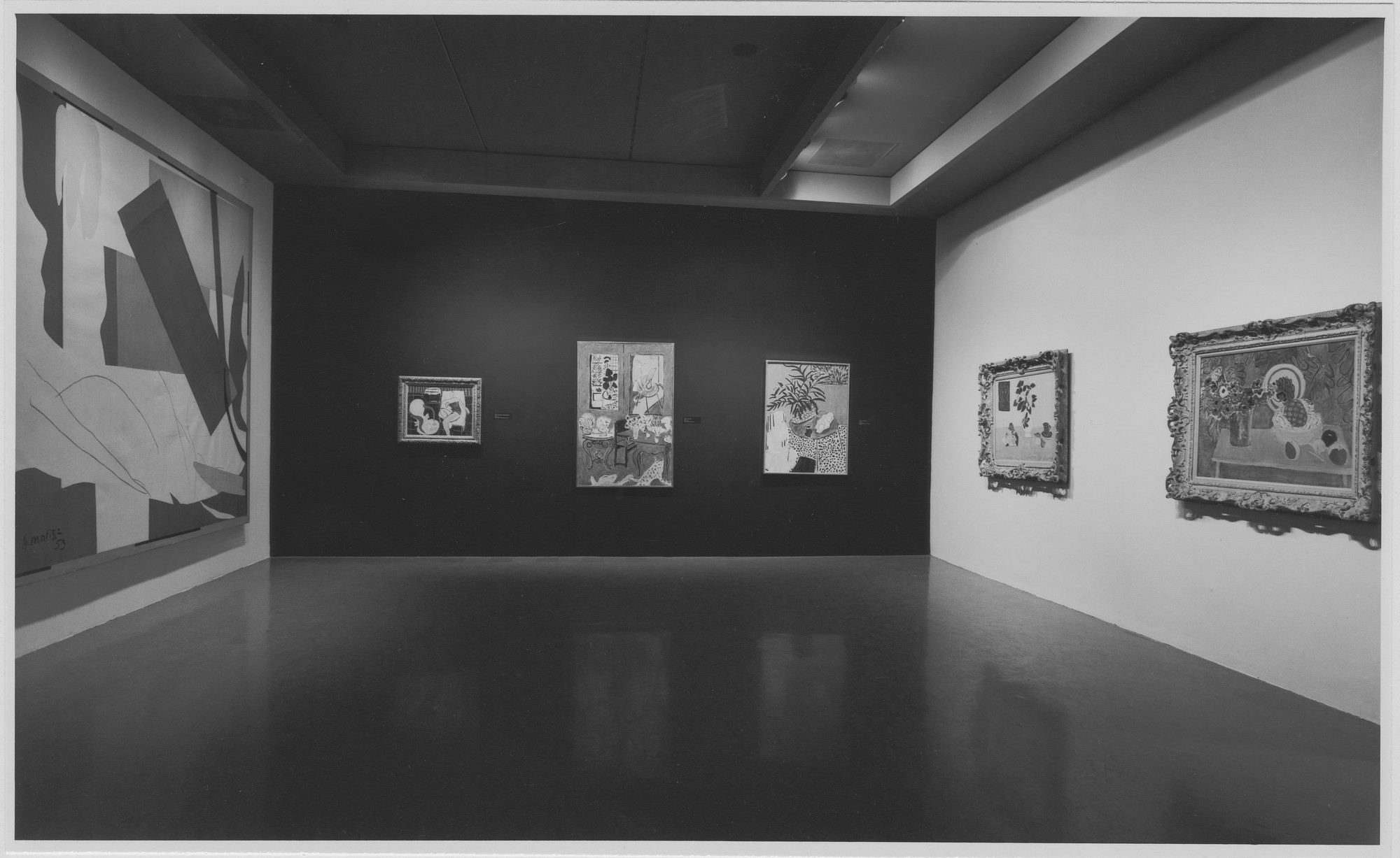 Installation view of the exhibition "Henri Matisse: 64 Paintings." | MoMA