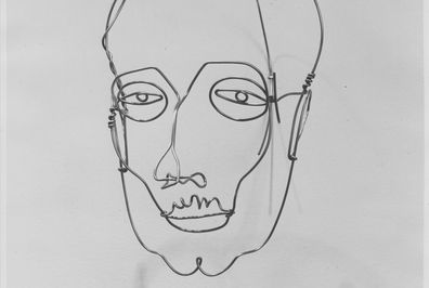 Alexander Calder. Portrait of a Man. New York, c. 1928 | MoMA