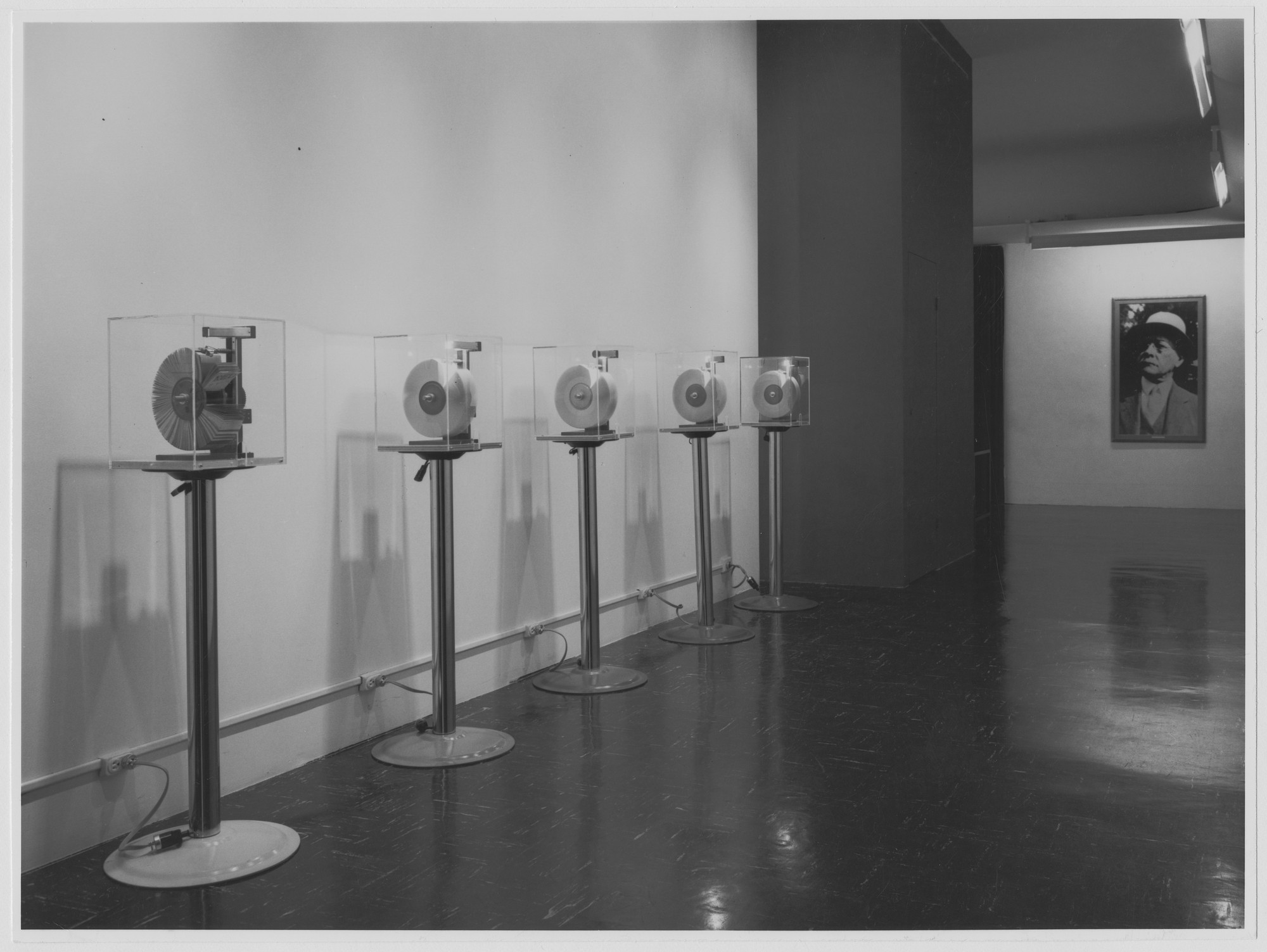 Installation view of the exhibition "Mutoscopes." | MoMA