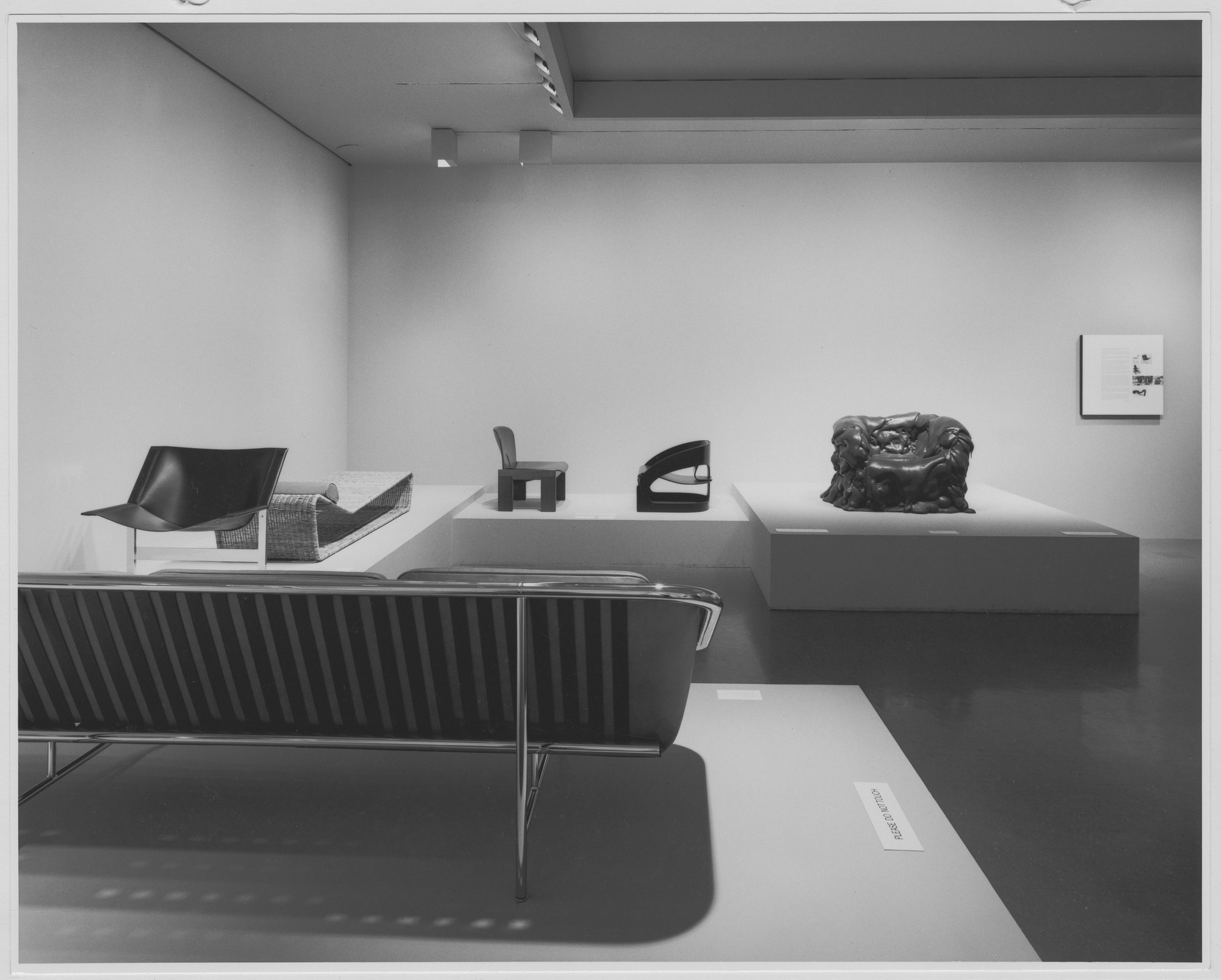 Installation view of the exhibition "Recent Acquisitions: Design ...