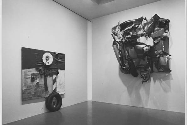 Robert Rauschenberg. First Landing Jump. 1961 | MoMA