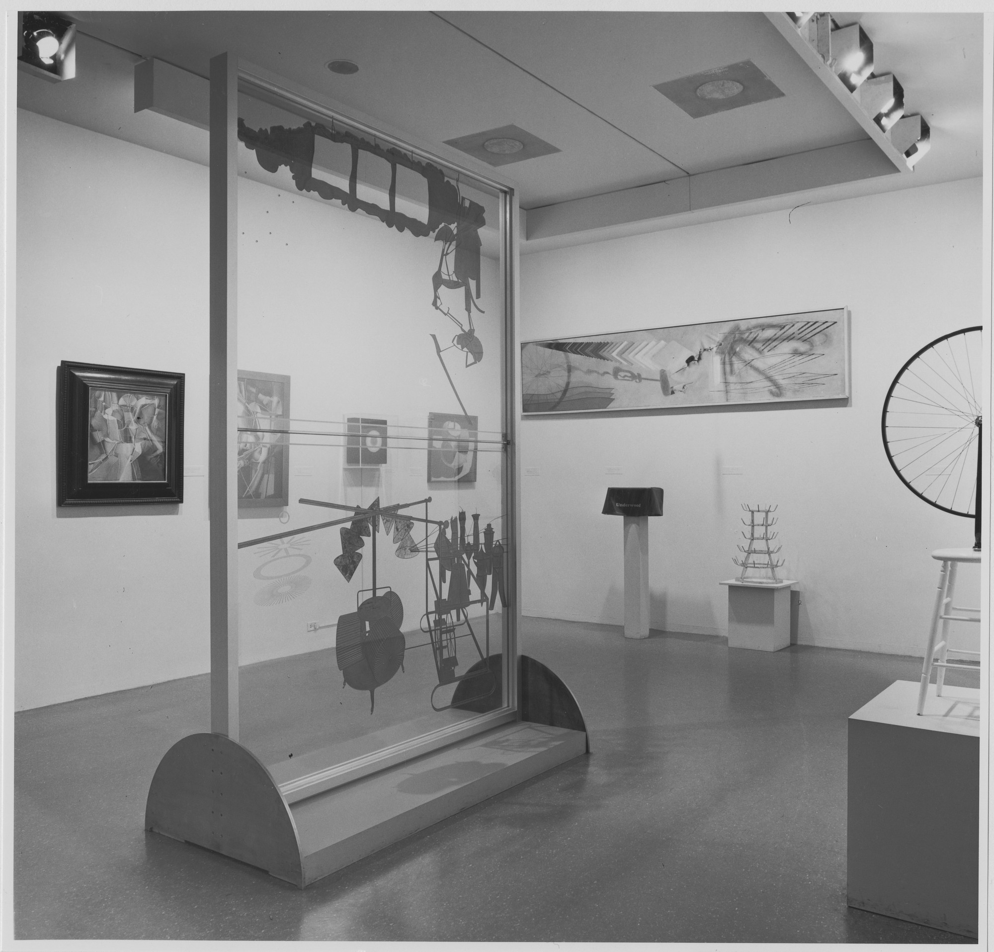 Installation view of the exhibition "Dada, Surrealism and their ...