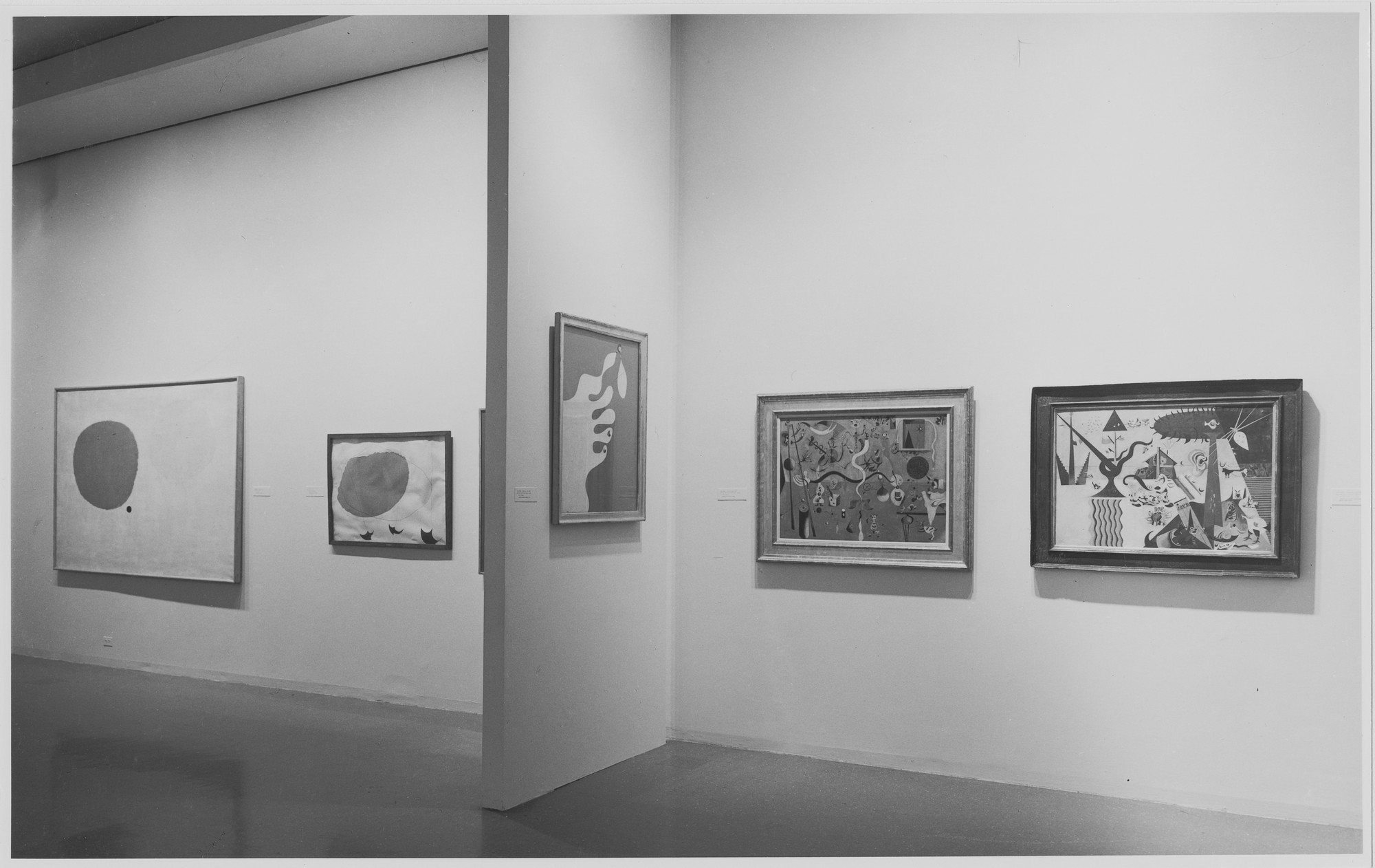 Installation view of the exhibition "Dada, Surrealism and their ...
