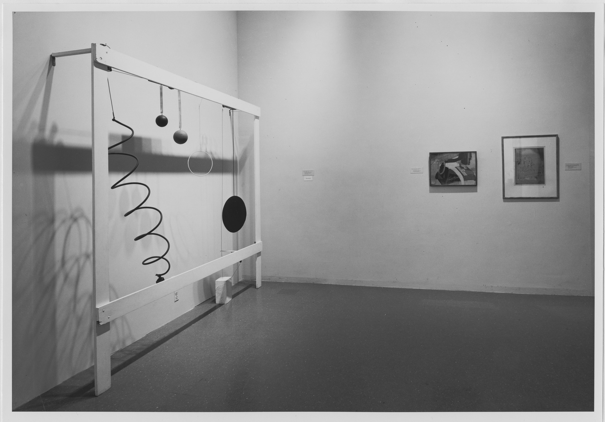 Installation view of the exhibition "The Machine as Seen at the End of ...