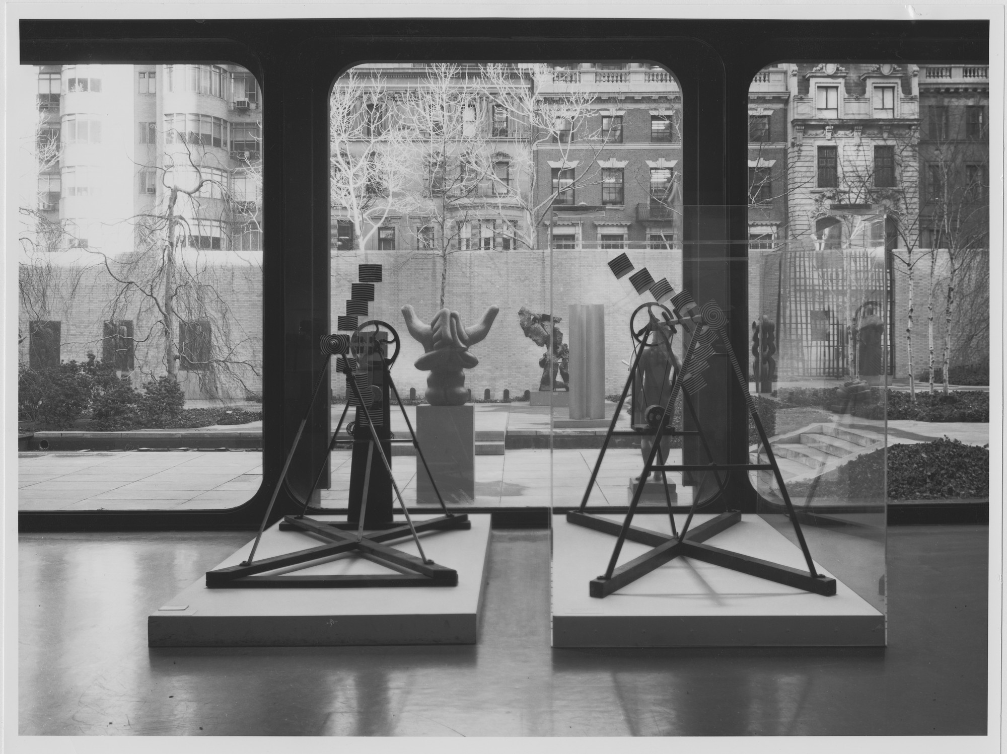 Installation view of the exhibition "The Machine as Seen at the End of ...