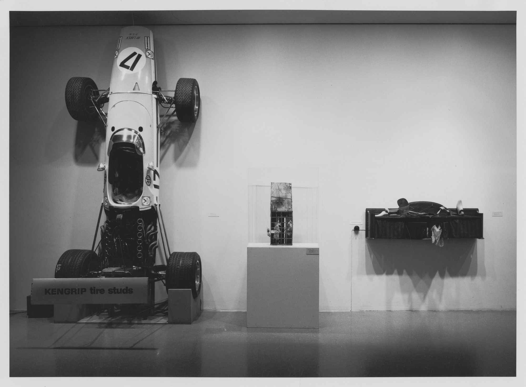 Installation view of the exhibition "The Machine as Seen at the End of ...