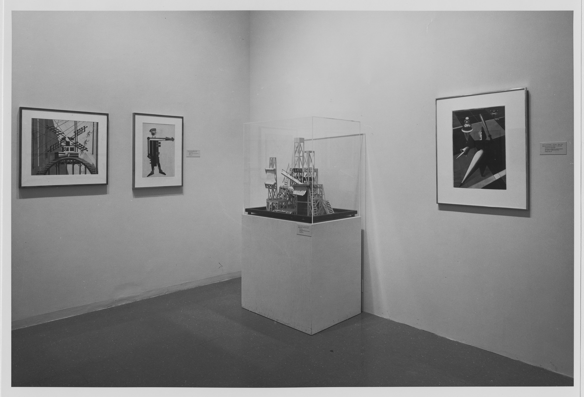 Installation view of the exhibition "The Machine as Seen at the End of ...
