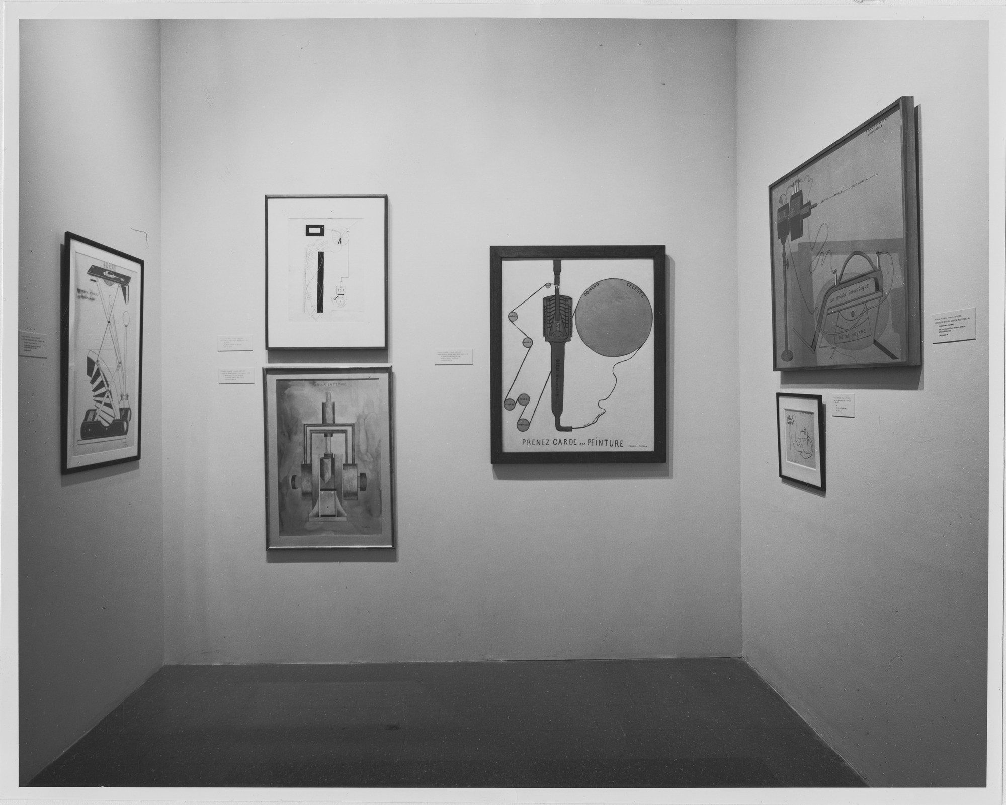 Installation view of the exhibition "The Machine as Seen at the End of ...