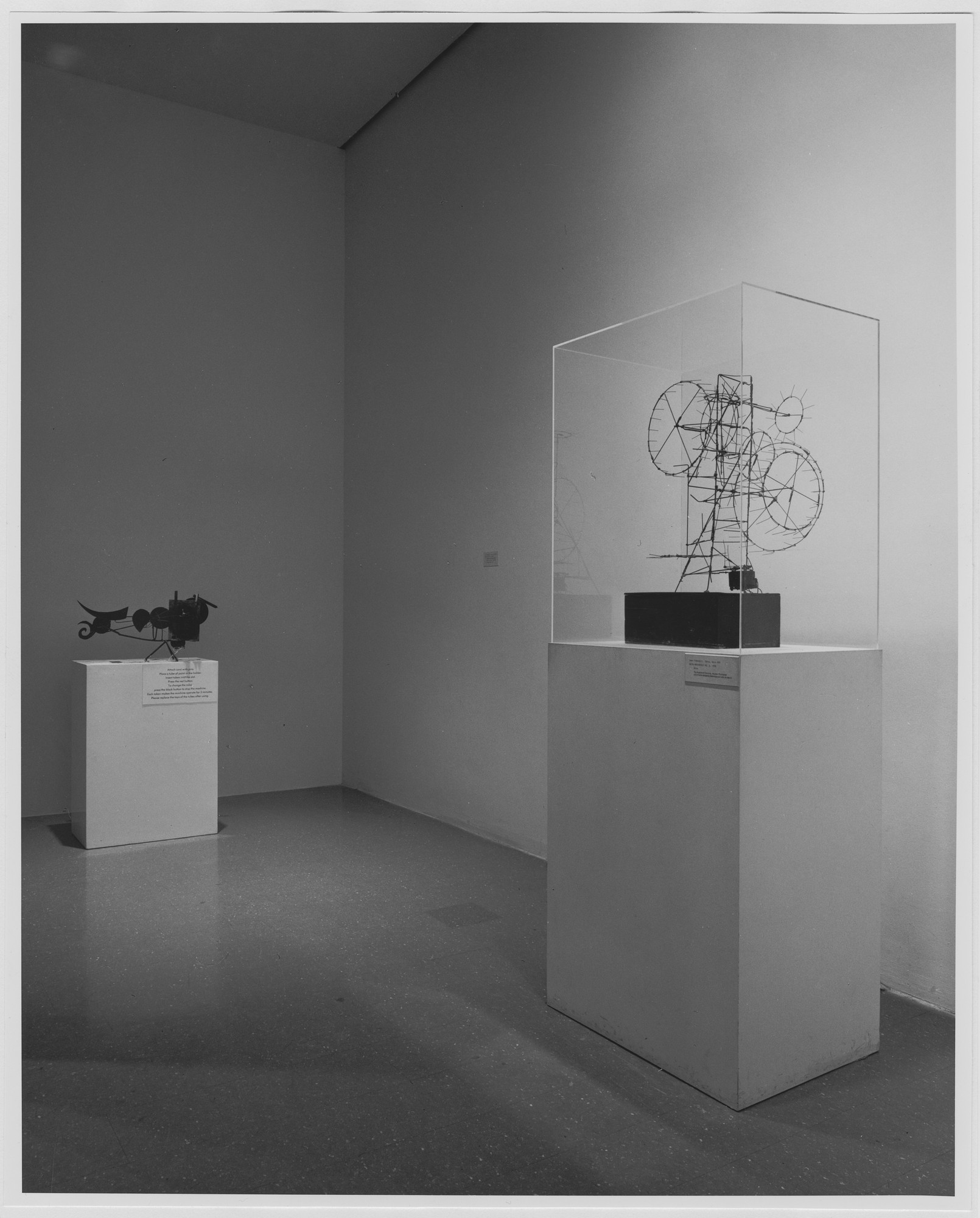 Installation view of the exhibition "The Machine as Seen at the End of ...