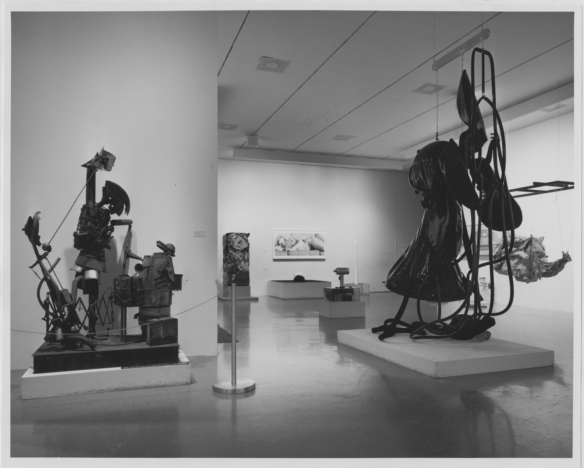 Installation view of the exhibition "The Machine as Seen at the End of ...