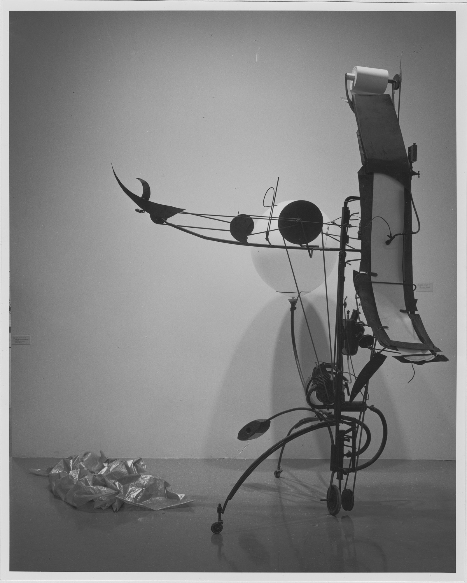 Installation view of the exhibition "The Machine as Seen at the End of ...