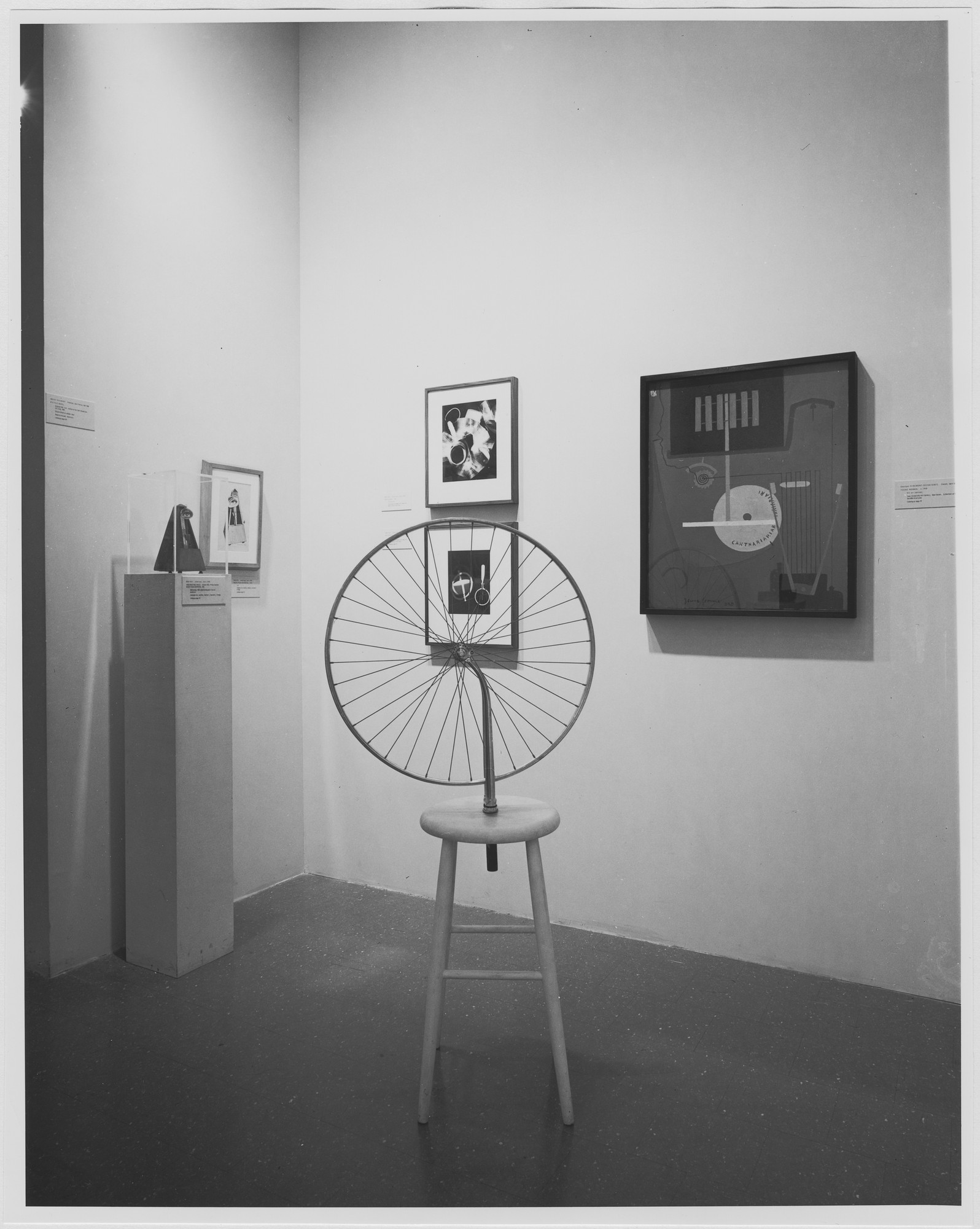 Installation view of the exhibition "The Machine as Seen at the End of ...