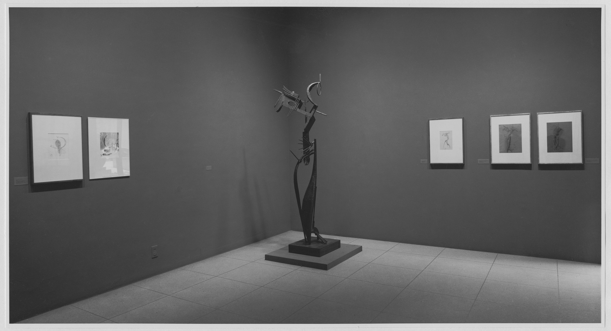 Installation view of the exhibition "Julio Gonzalez." | MoMA