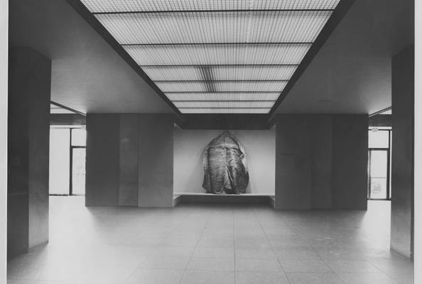 Magdalena Abakanowicz. Yellow Abakan. 1967–1968 | MoMA