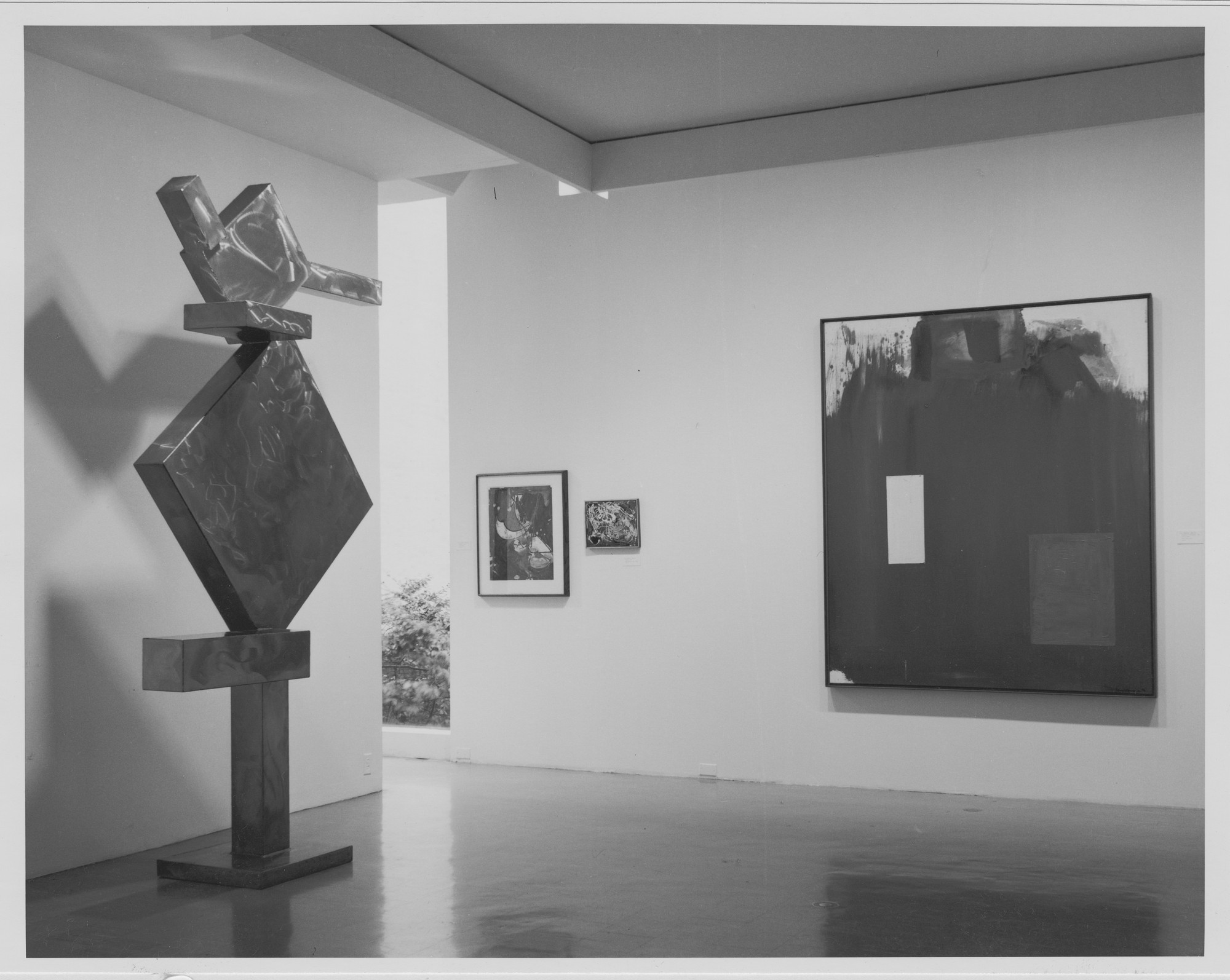 Installation view of the exhibition "The New American Painting and ...