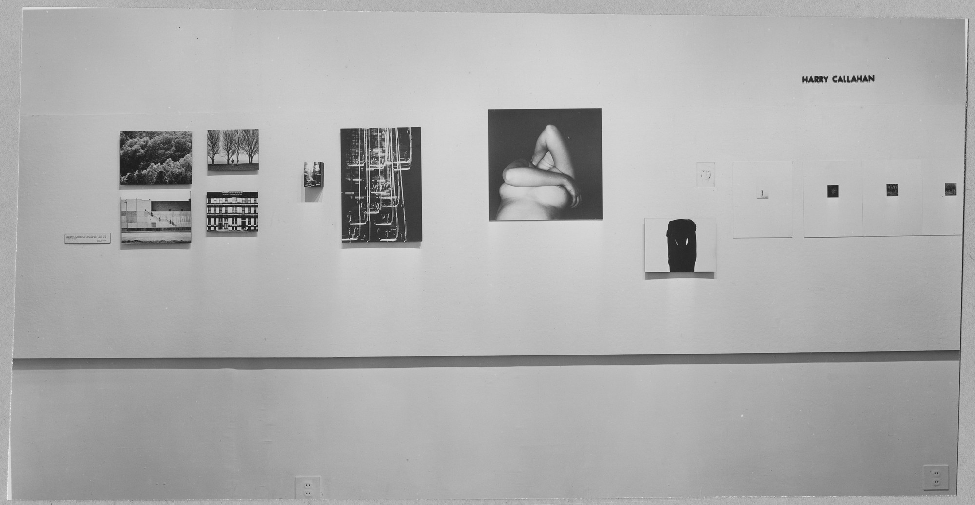 Installation view of the exhibition "Photographs by Bill Brandt, Harry ...