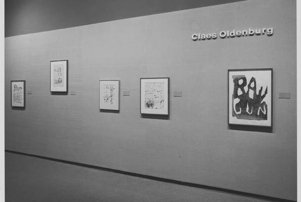 Claes Oldenburg. Ray Gun Poster. 1961 | MoMA