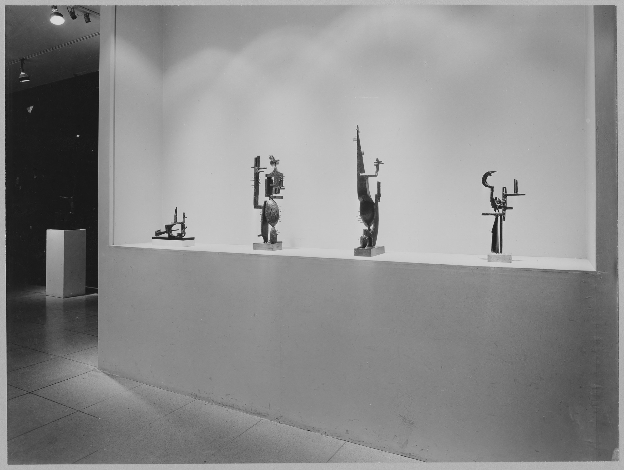 Installation view of the exhibition "Julio González Retrospective" | MoMA