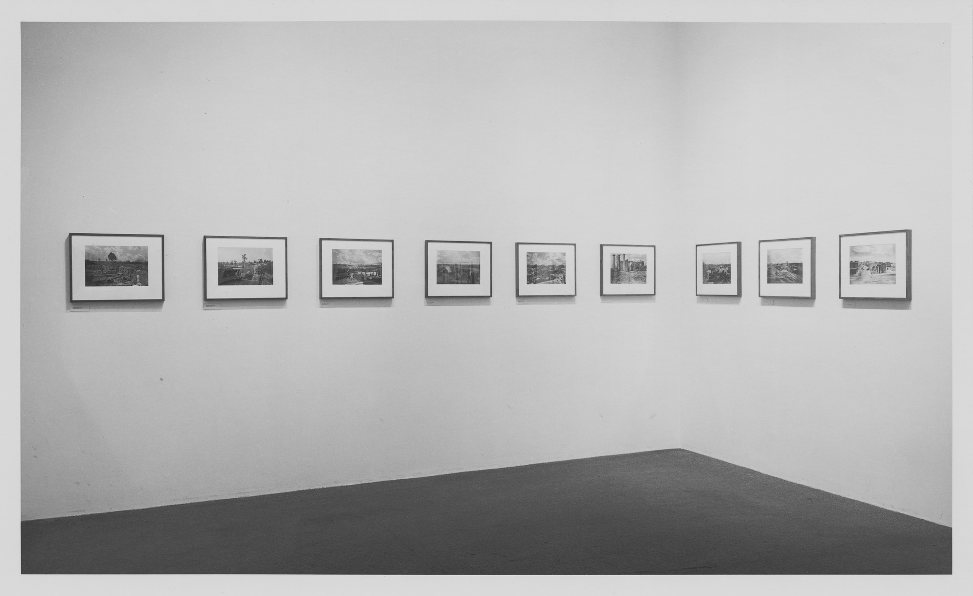 Installation view of the exhibition "Sherman's Campaign: Photographs by ...