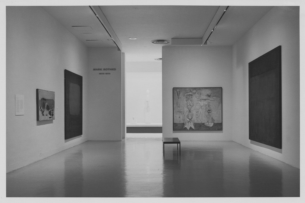 Installation view of the exhibition, “Mark Rothko 1903-1970.“ | MoMA