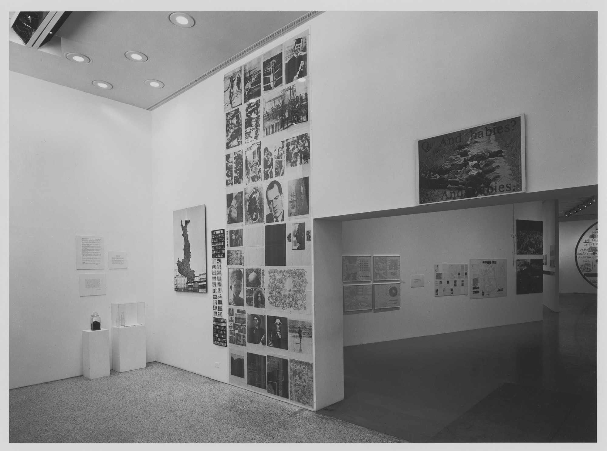 Installation view of the exhibition "Information" | MoMA