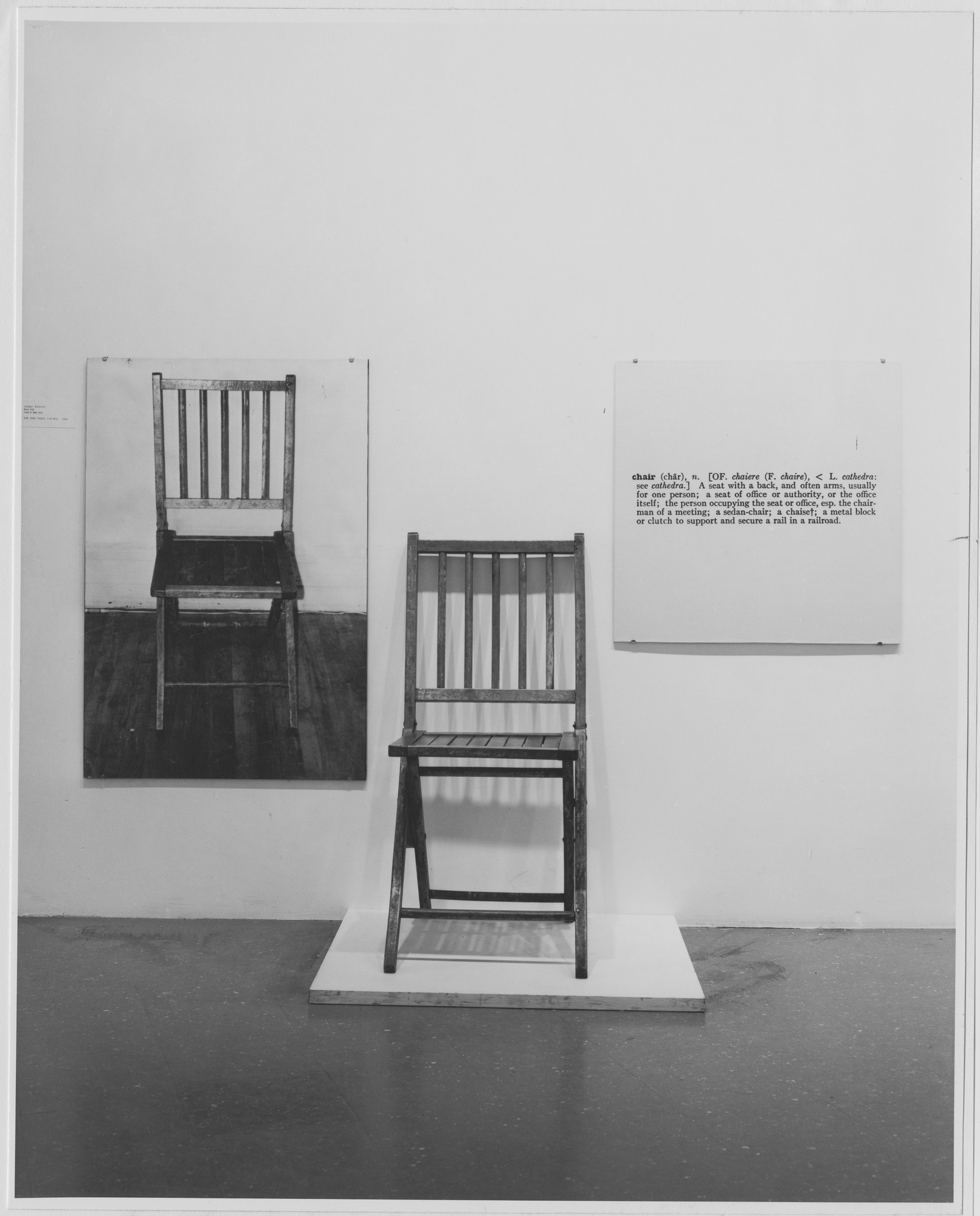 Installation view of the exhibition "Information" | MoMA