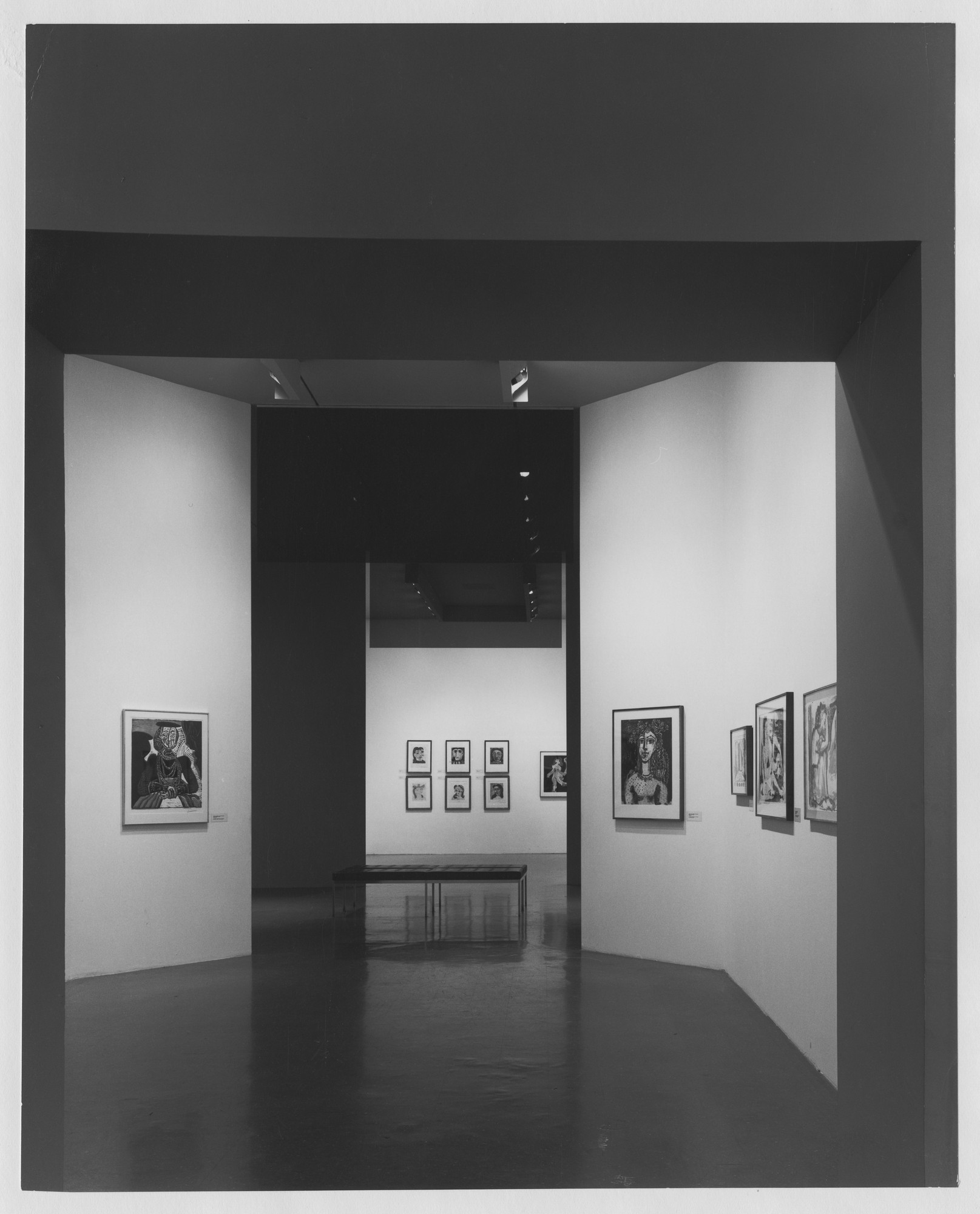 Installation view of the exhibition "Picasso: Master Printmaker." | MoMA