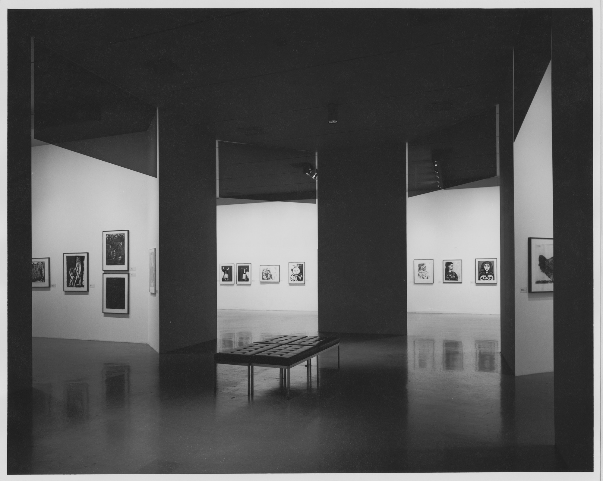 Installation view of the exhibition "Picasso: Master Printmaker." | MoMA