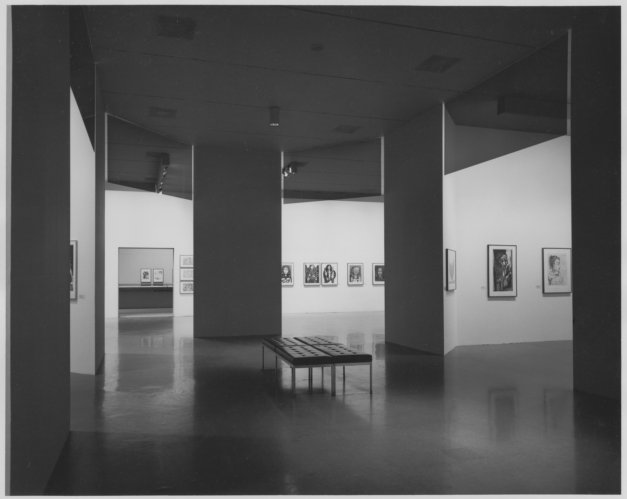 Installation view of the exhibition "Picasso: Master Printmaker." | MoMA